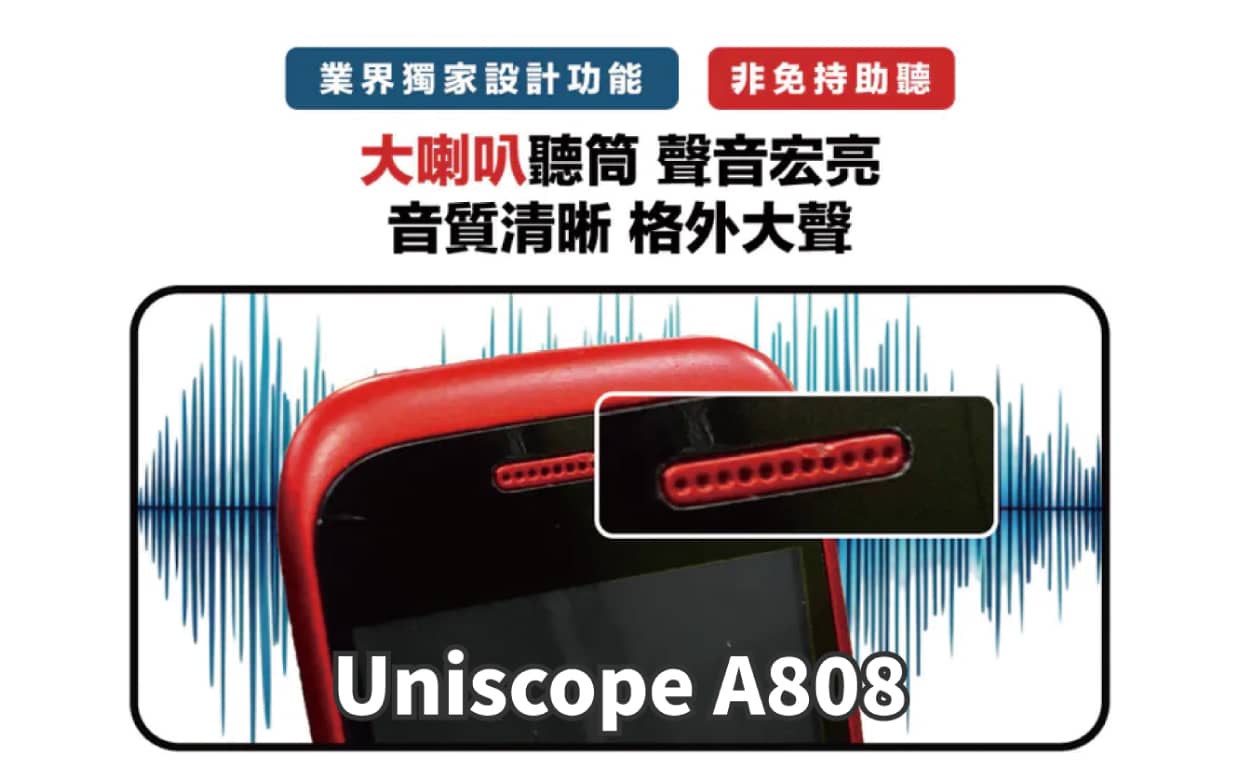 Uniscope A808 (256M/256M) 最低價格,規格,跑分,比較及評價|傑昇通信~挑戰手機市場最低價